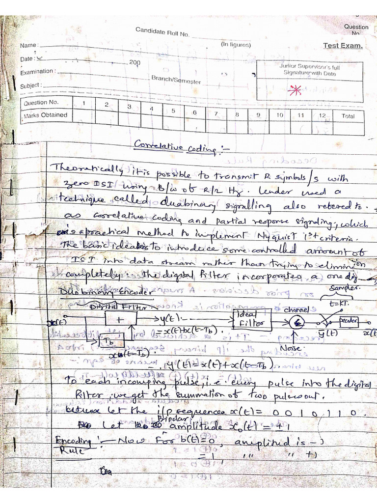 Correlated Codingandintegrate And Dumb Receiver Pdf