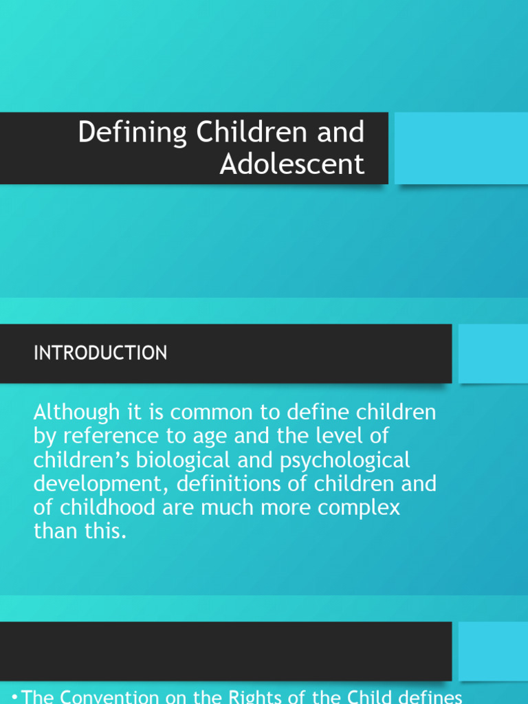 Defining-Children | PDF