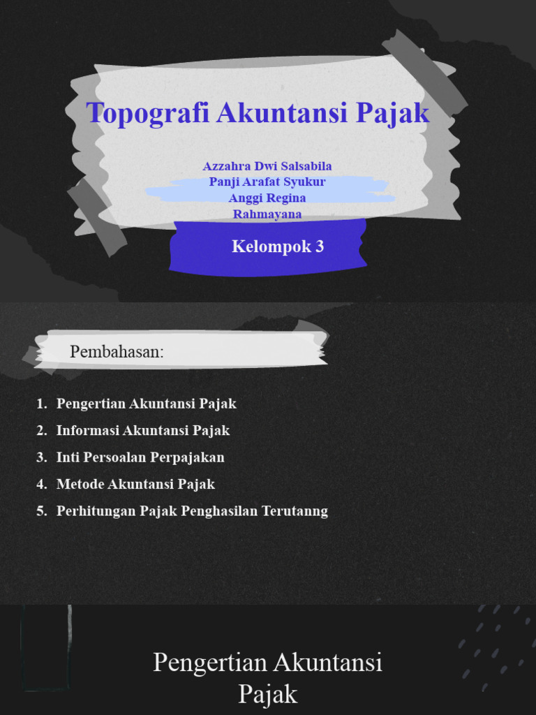 KLP 5 Manajemen Pajak | PDF