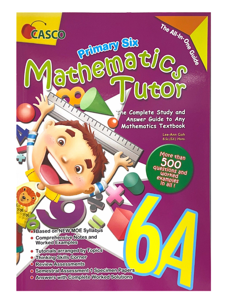 Casco Mathematics Tutor Primary 6A - 230711 - 150826 | PDF