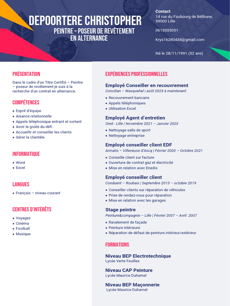 CV Christopher | PDF