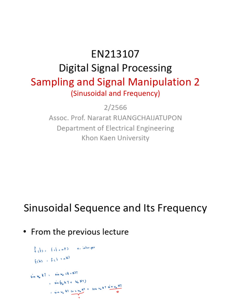 CH 2 Sampling 2 | PDF
