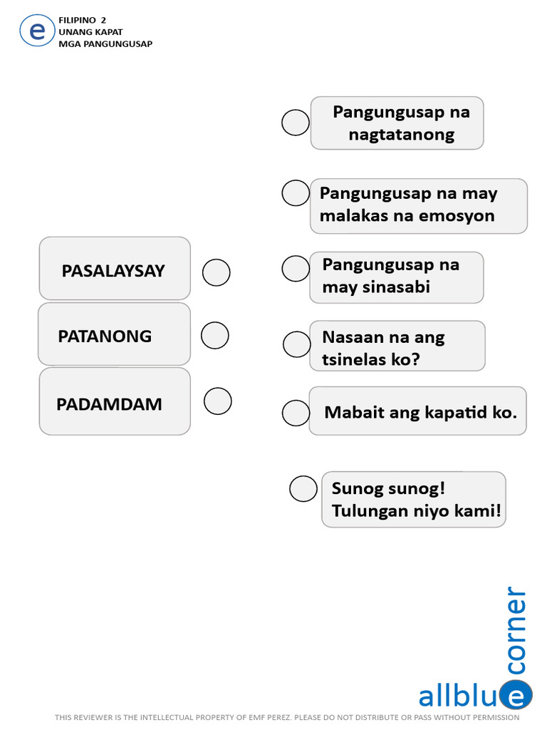 ABC Pagsasanay Sa Pangugusap Pasalaysay, Patanong at Padamdam | PDF