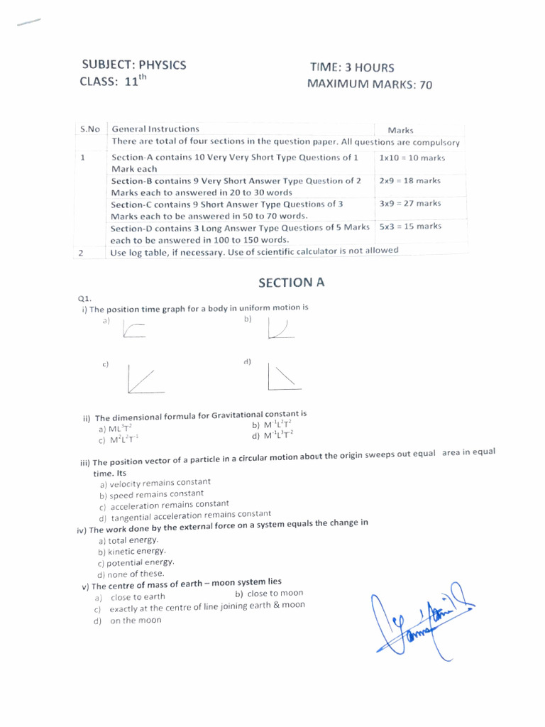 MTP Physics 11th | PDF | Science & Mathematics