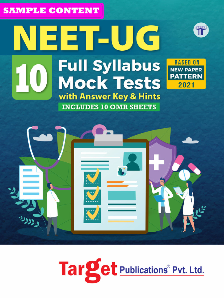 Sample PDF of 10 Neet Ug Mock Test Papers Book Based On New Pattern Nta ...