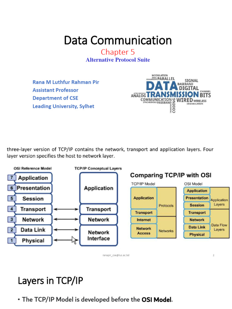 TCP/IP Model Layers & Protocols | PDF