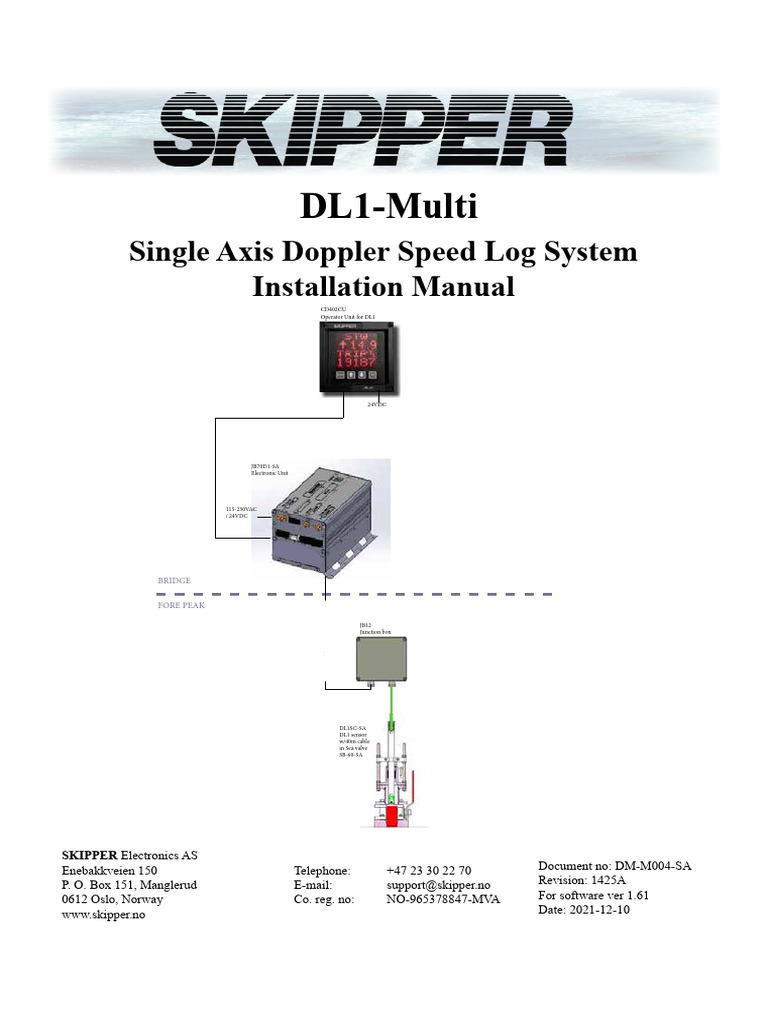 DM-M004-SA 1.61 DL1-Multi Installation Manual Web | PDF
