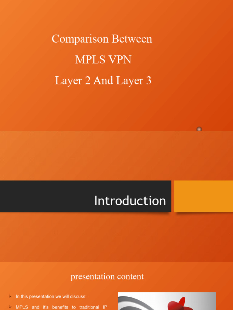 Comparison Between Mpls VPN Layer 2 and Layer 3 | PDF