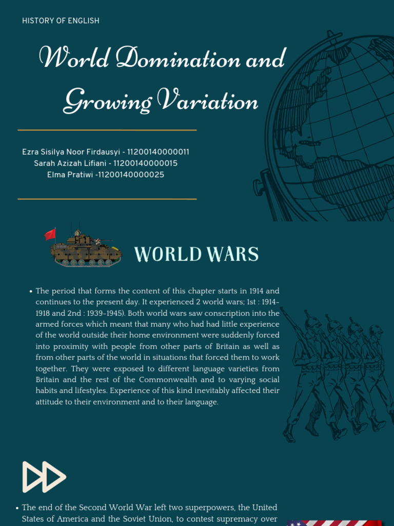 World Domination and Growing Variation | PDF