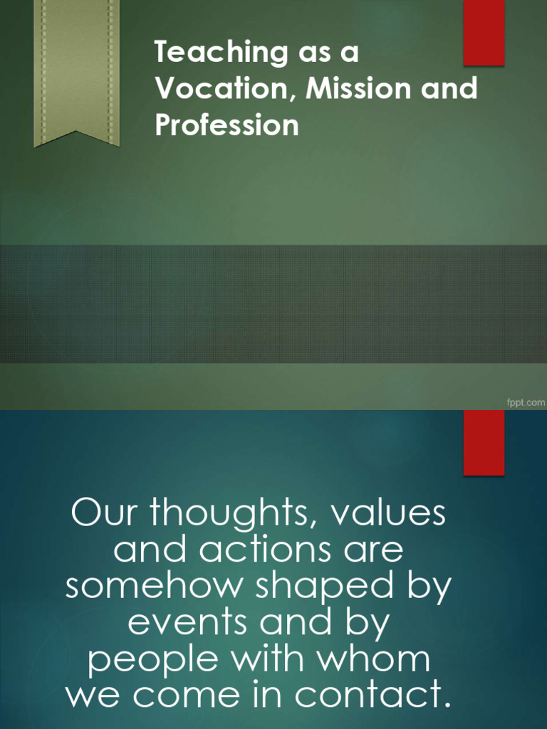 INtro Teaching Profession | PDF | Profession