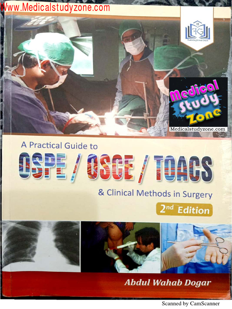 (Medicalstudyzone - Com) Dogar OSPE OSCE TOACS Surgery PDF | PDF