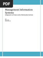 Structure of MIS | PDF | Management Information System | Software