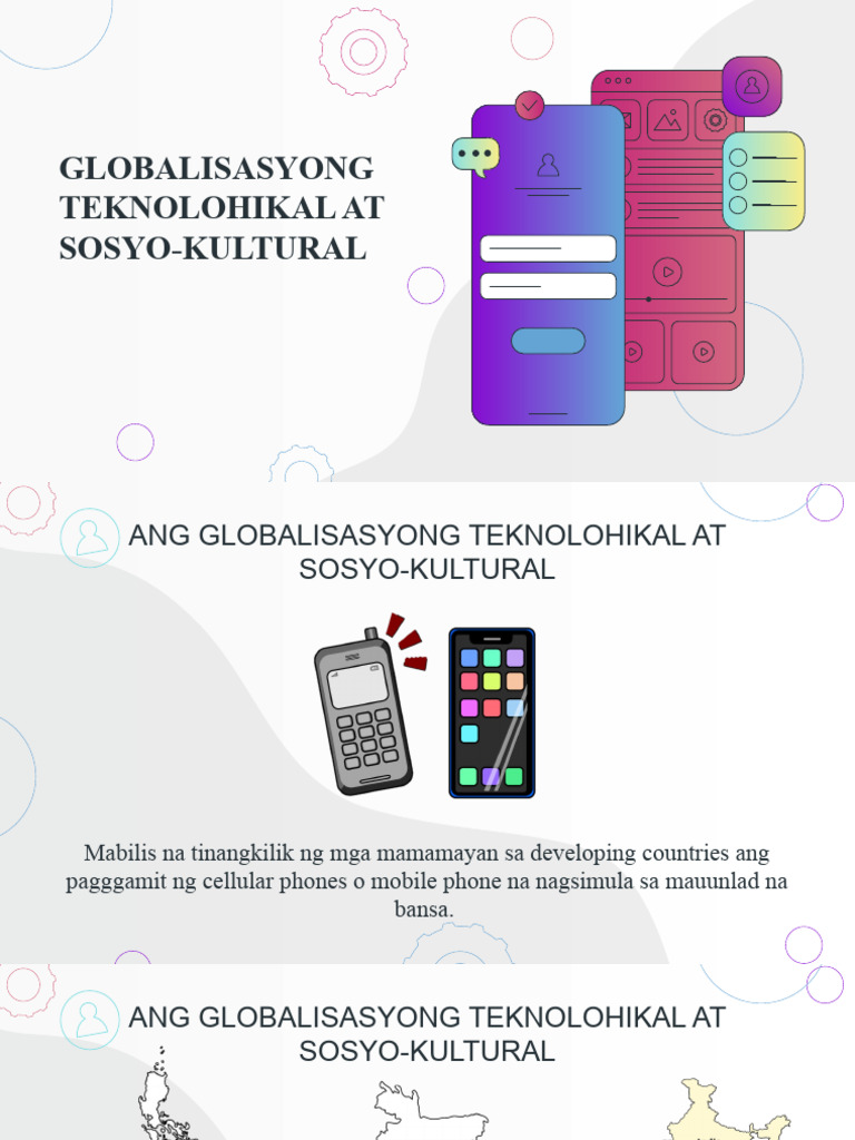 AP Globalisasyong Teknolohikal at Sosyo Kultural | PDF