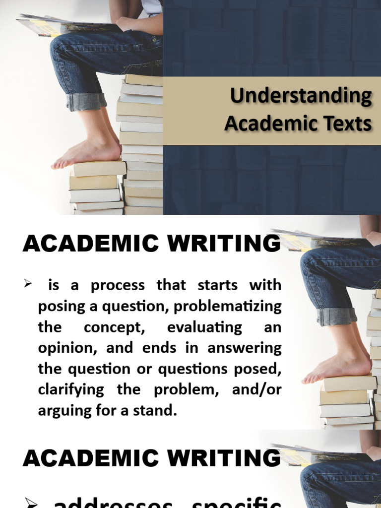 0.5 Understanding Academic Texts | PDF