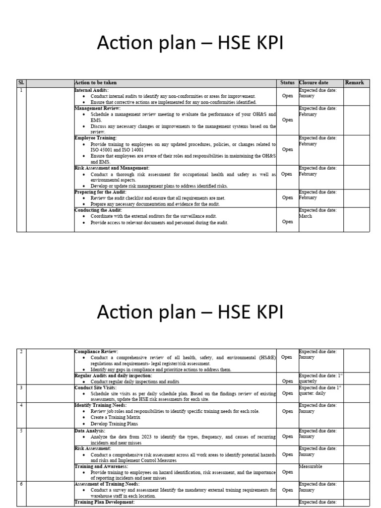 Action Plan | PDF
