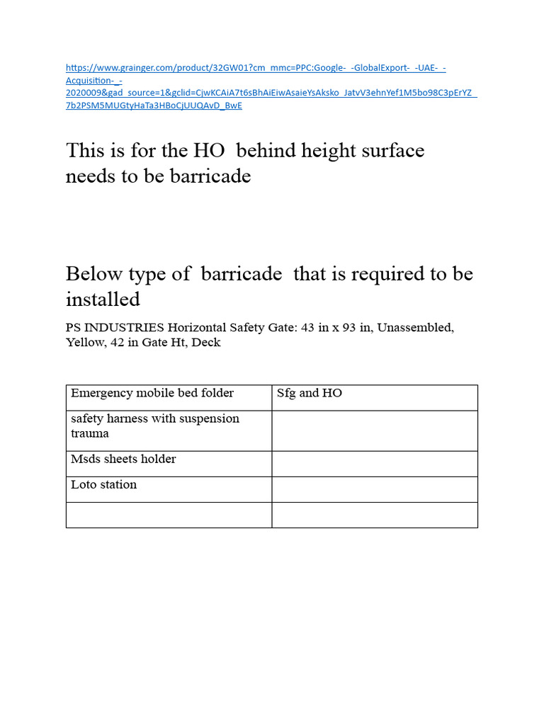 Baricade Simulation For The HO Office Beind | PDF