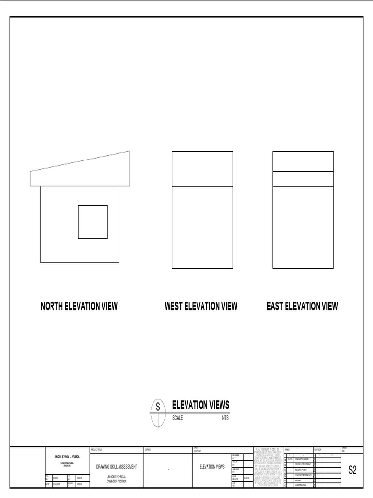 Elevation View | PDF | Written Communication