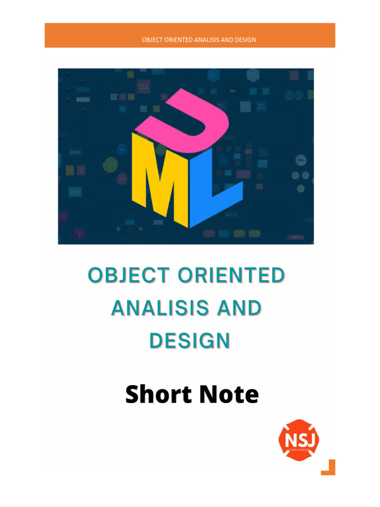 Ooad Short Note Pdf Class Computer Programming Method Computer Programming 
