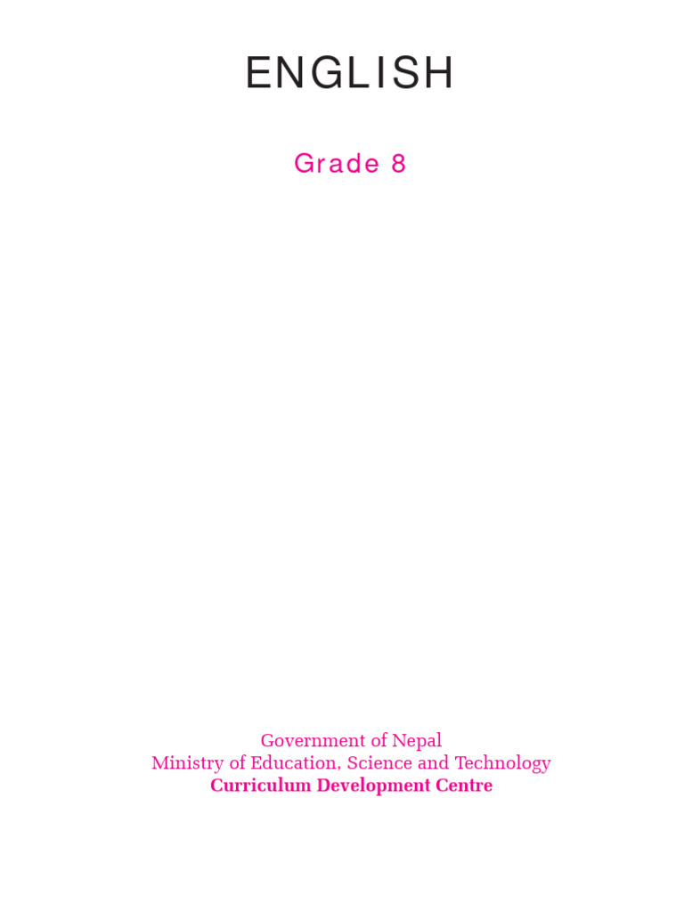 English: Grade 8 | PDF