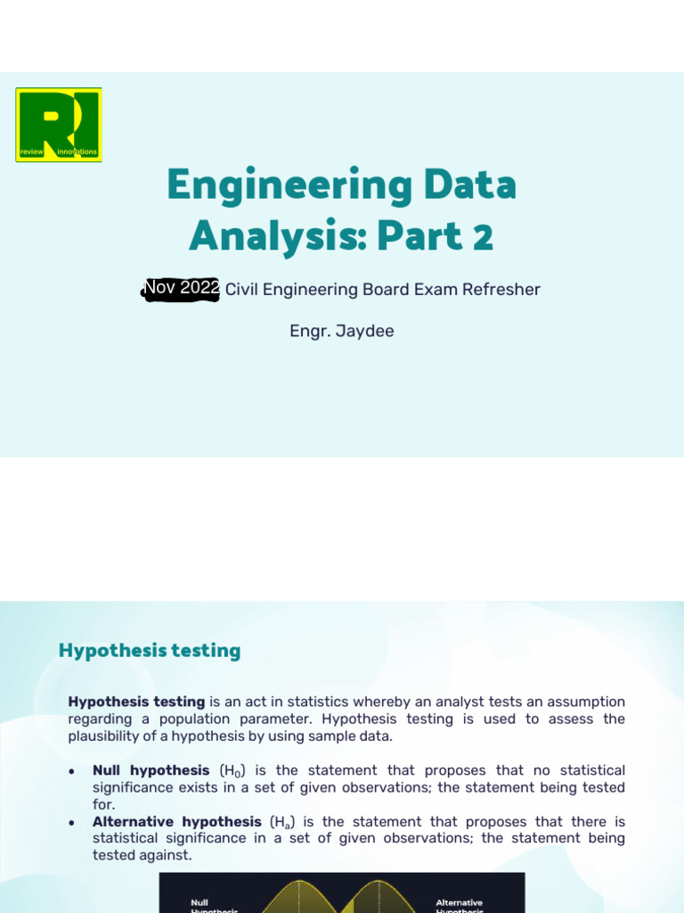 2B - Engineering Data Analysis - Nov 2022 | PDF