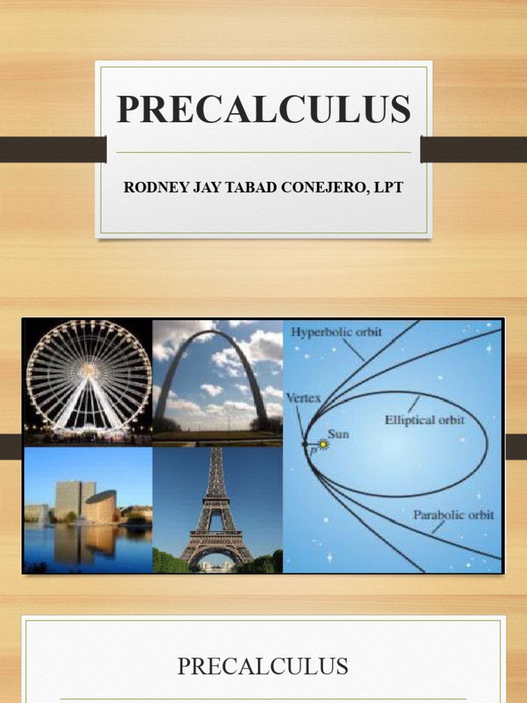 Precalculus Lesson 1 3 Pdf Ellipse Circle