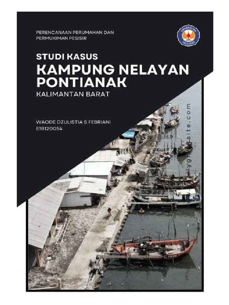 Tata Permukiman Pesisir Kampung Beting Pontianak | PDF | Sains & Matematika