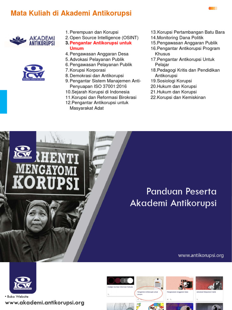 Materi ICW | PDF | Karier & Perkembangan | Bisnis