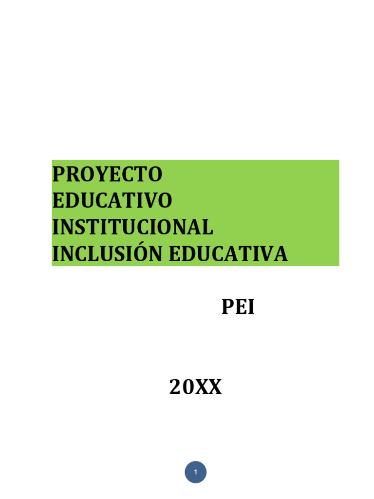 Pei Modelo Completo | PDF