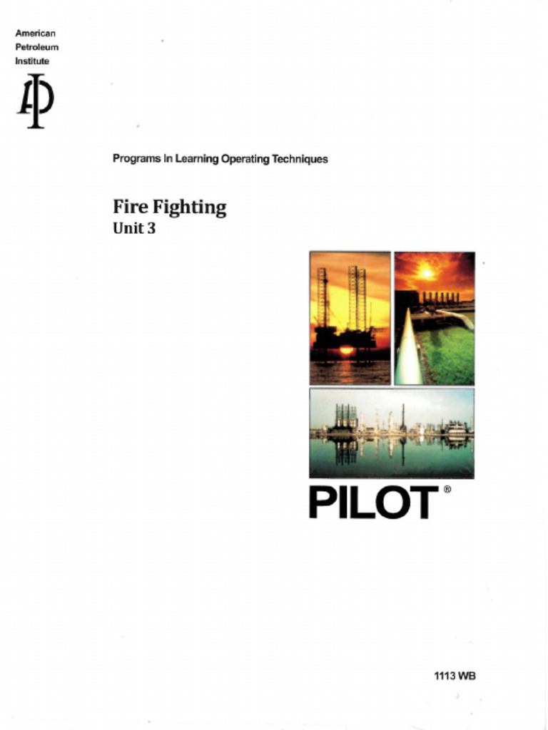 Fire Fighting Unit-3 | PDF