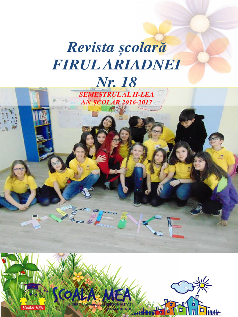 Revista 18 Limba Romana Andreea Sandor Martie 2017 | PDF