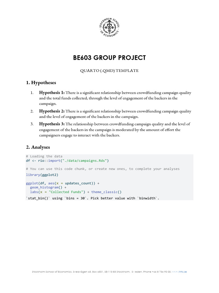 Regression Analysis Project | PDF