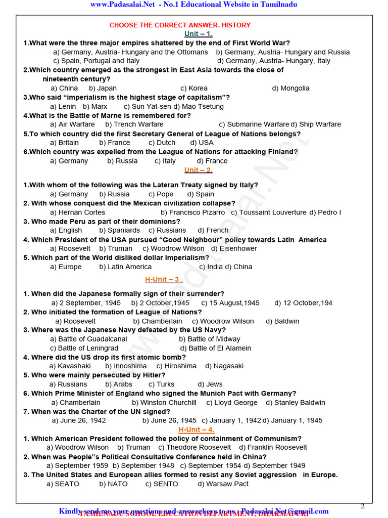 10th Social EM Slow Learners Study Materials Dharmapuri CEO English Medium PDF Download | PDF