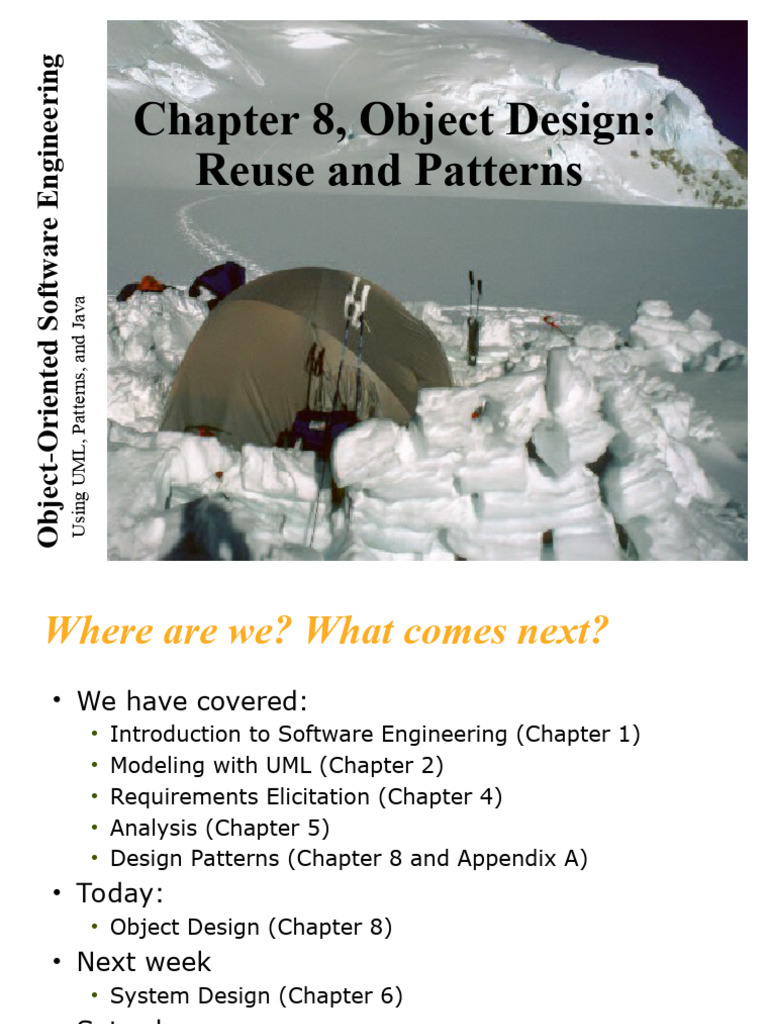 Object Design in OOP with UML and Java | PDF | Technology & Engineering