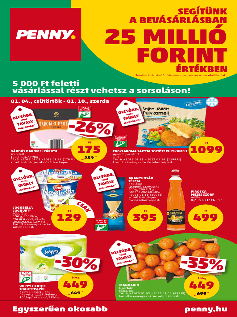 PENNY 01. Heti Reklámújság | PDF