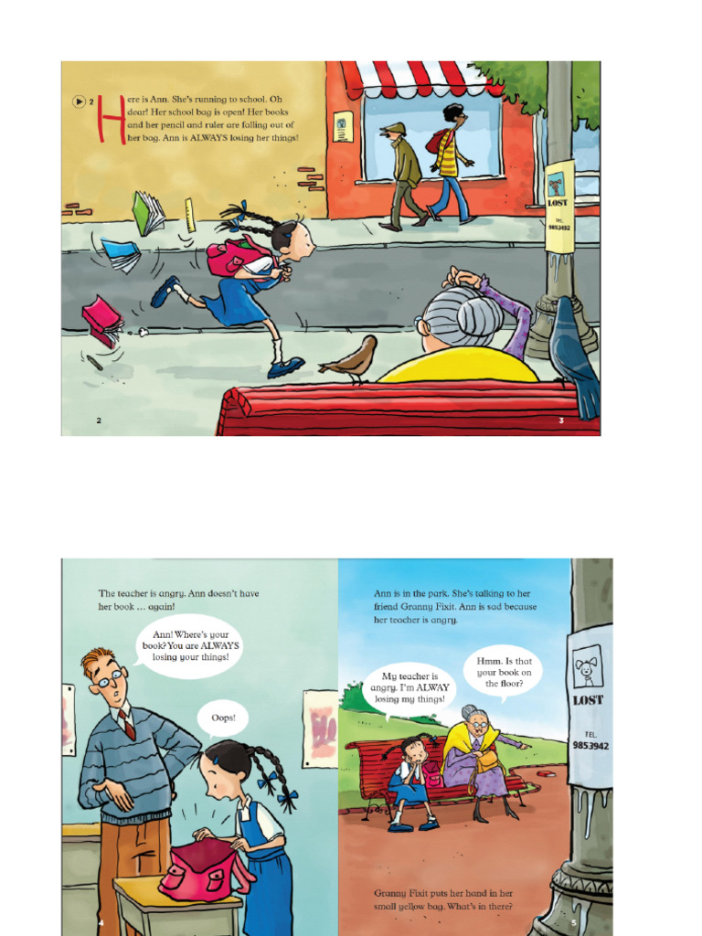 Granny Fixit and The Yellow String | PDF