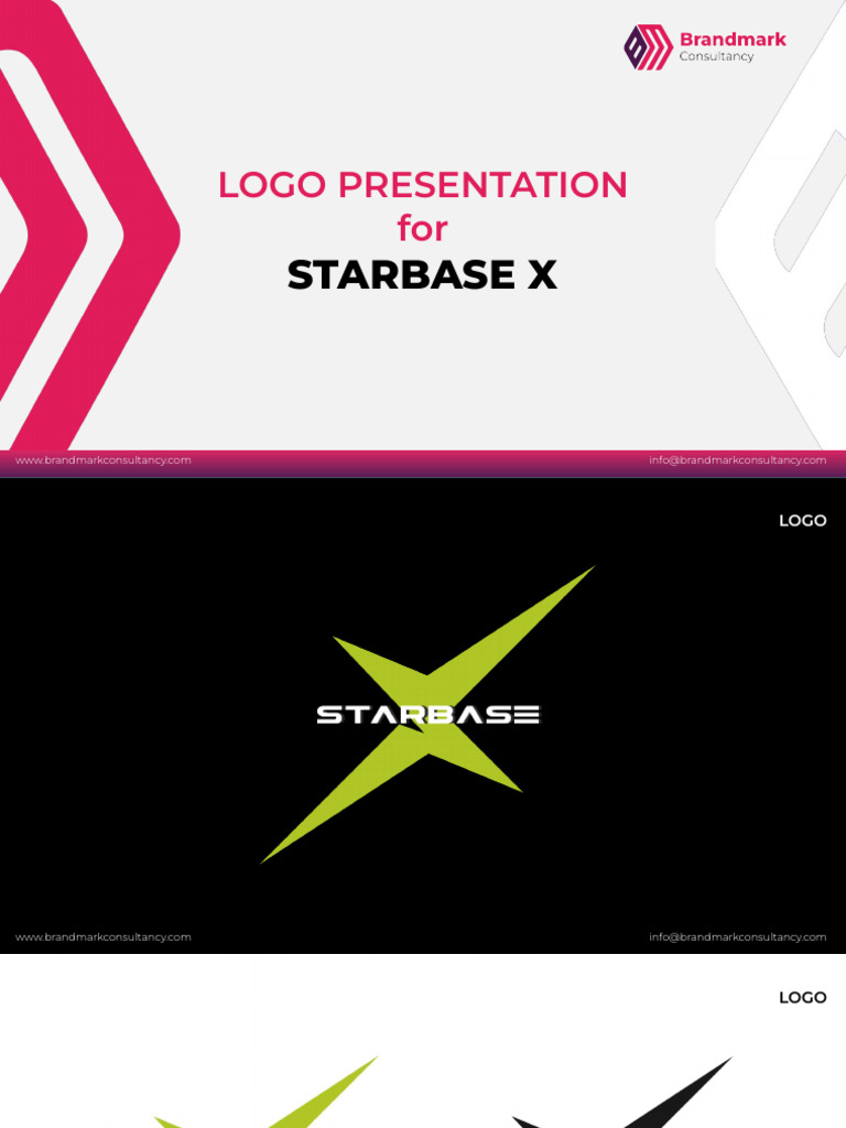 Logo Presentation - STARBASE X | PDF