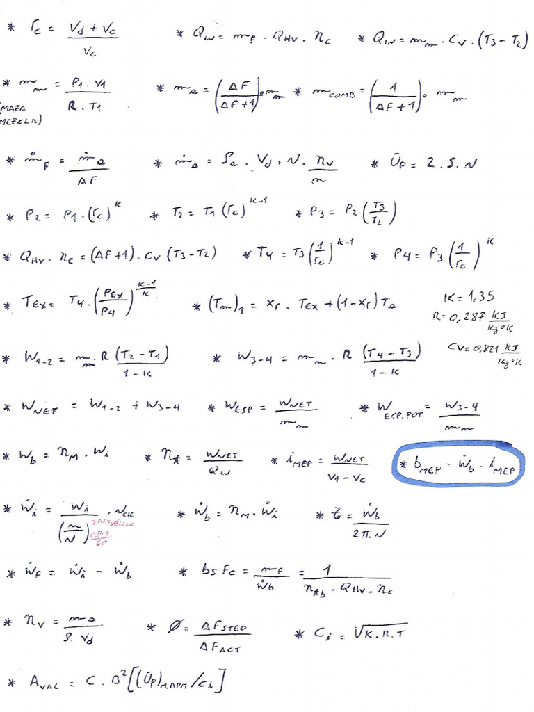 1-Hoja Formulas 1 | PDF
