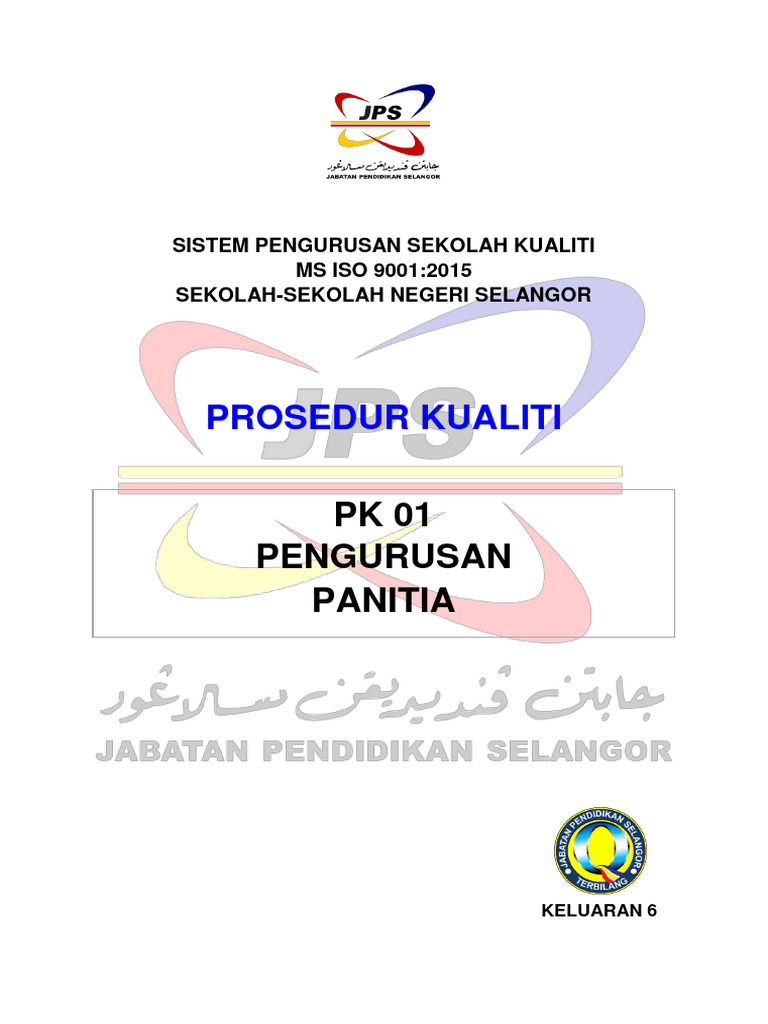 PK01 - Pengurusan Pantia | PDF