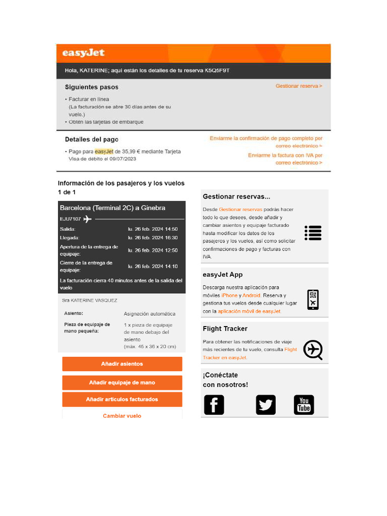 Easyjet 2 | PDF