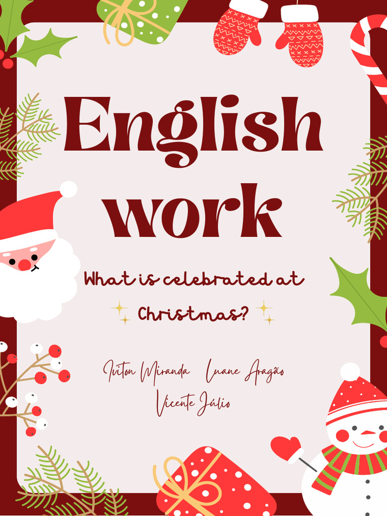 English Work | PDF