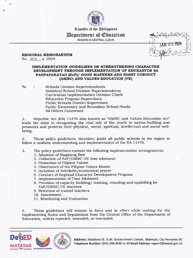 RM No. 013 S.20ion | PDF