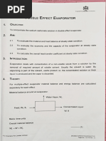 Doubble Effect Evaporator - Lab470s | PDF | Heat Transfer | Evaporation