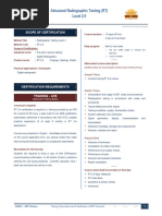 NDE Methods and Requirements Matrix | PDF