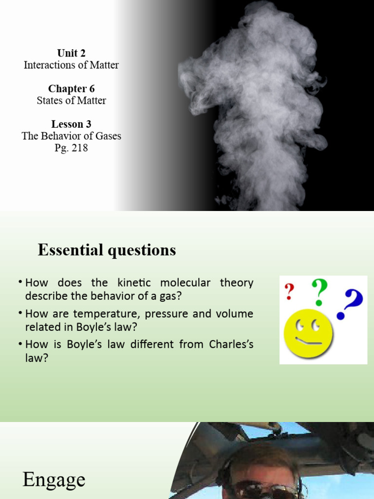 The Behavior of Gases | PDF