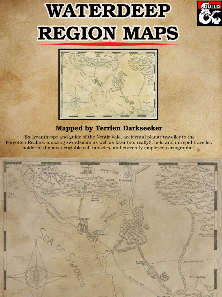 D&D 5e - Forgotten Realms - Waterdeep Region | PDF