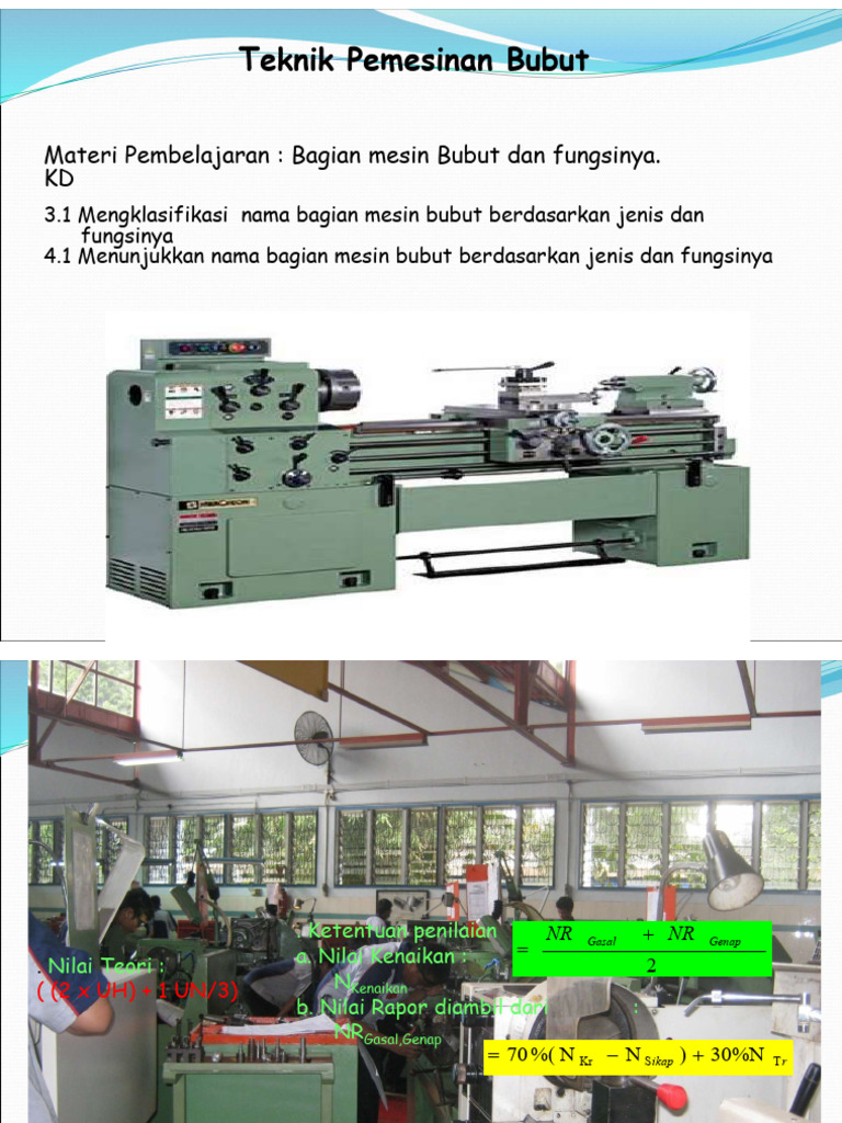 Materi Dasar Bubut | PDF