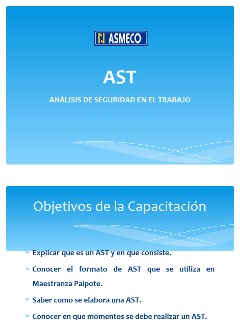 Presentación AST | PDF