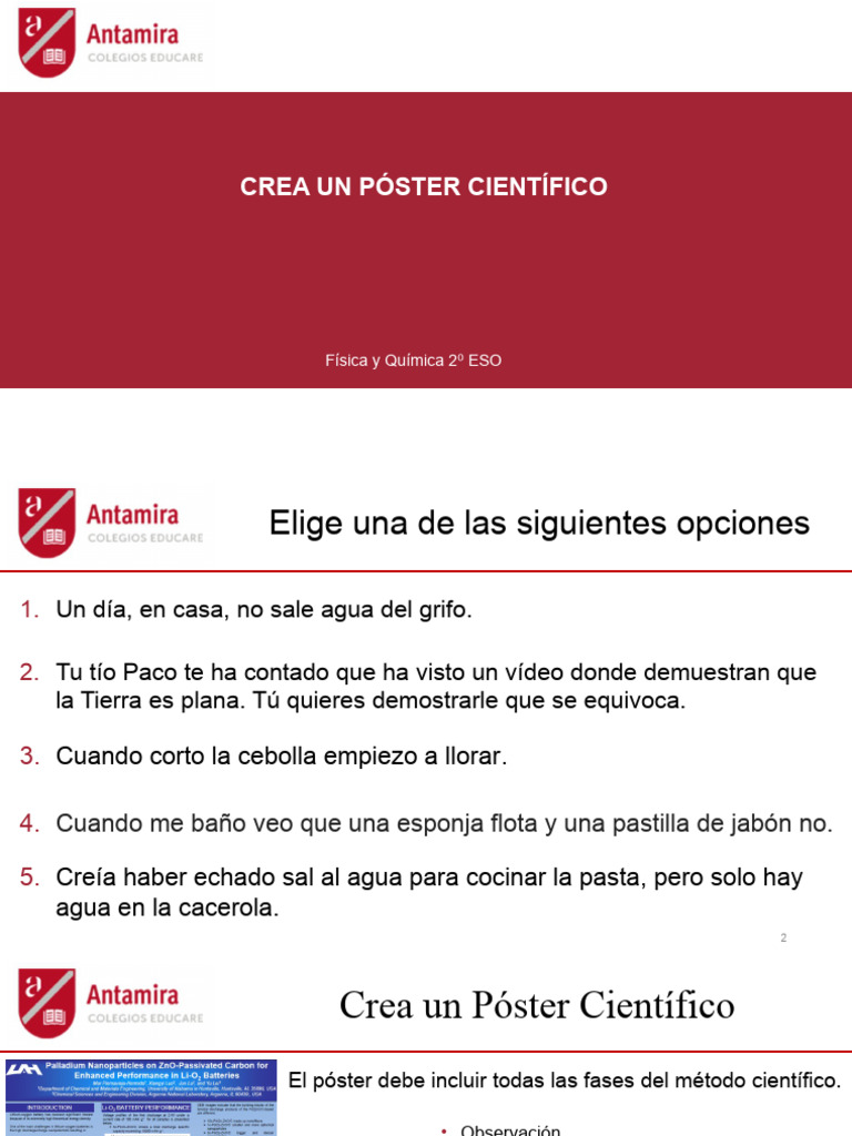 Poster Cientifico Explicacion | PDF