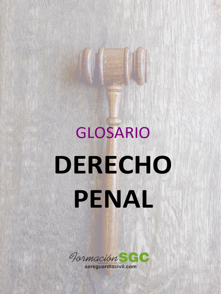 Glosario Penal | PDF