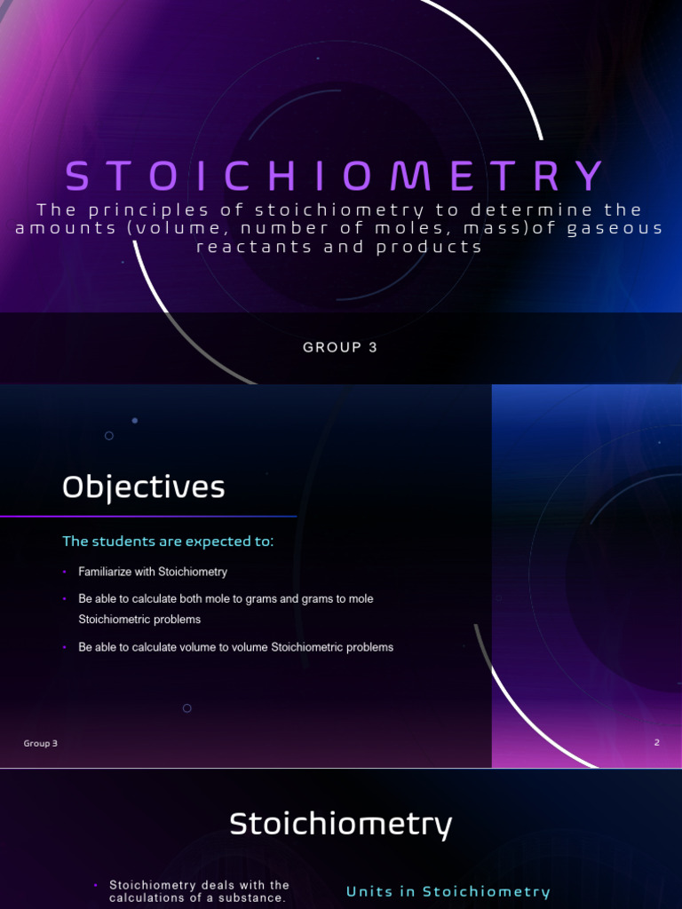 Stoicheometry | PDF
